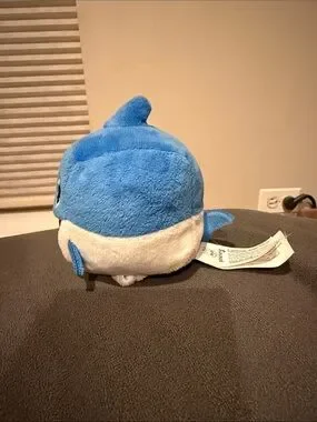 Toys | Pink Frog Baby Shark Blue Daddy Shark Plush Cube Singing Tested ...